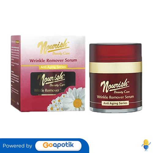 Jual NOURISH BEAUTY CARE WRINKLE REMOVER SERUM ANTI AGING SERIES POT30 ...