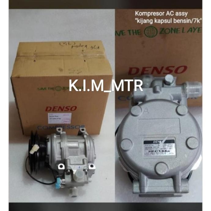 Jual compresor ac kompresor ac Toyota kijang kapsul bensin/7K original ...