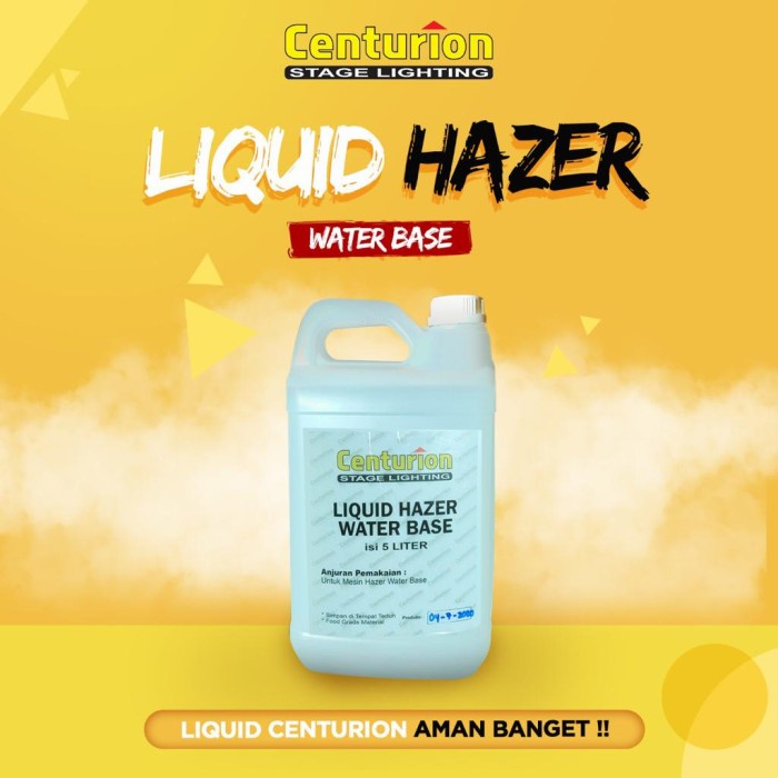 Jual Liquid / Cairan Utk Mesin Smoke Asap Centurion Hazer Water Base 5 ...