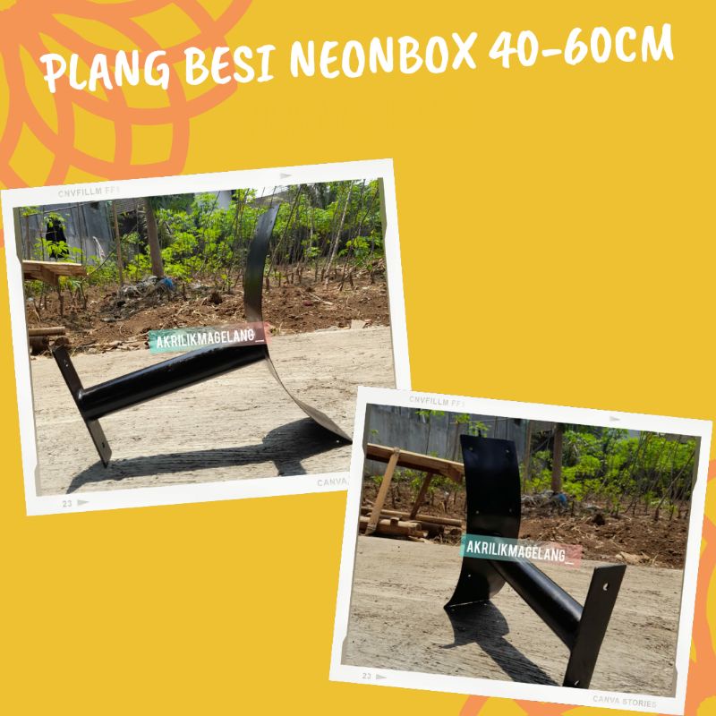 Jual Braket Neonbox | Dudukan BeCustom Bracket Neonbox Dudukan Neon Box ...