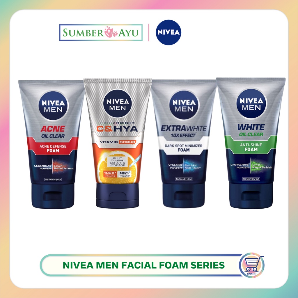 Jual Nivea Men Facial Foam Series | Shopee Indonesia