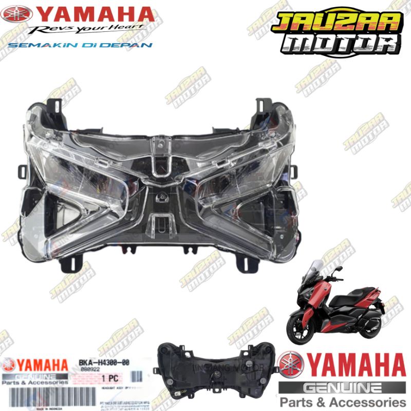 Jual HEADLIGHT ASSY LAMPU DEPAN NEW XMAX X MAX CONNECTED 2023 BKA-H4300 ...