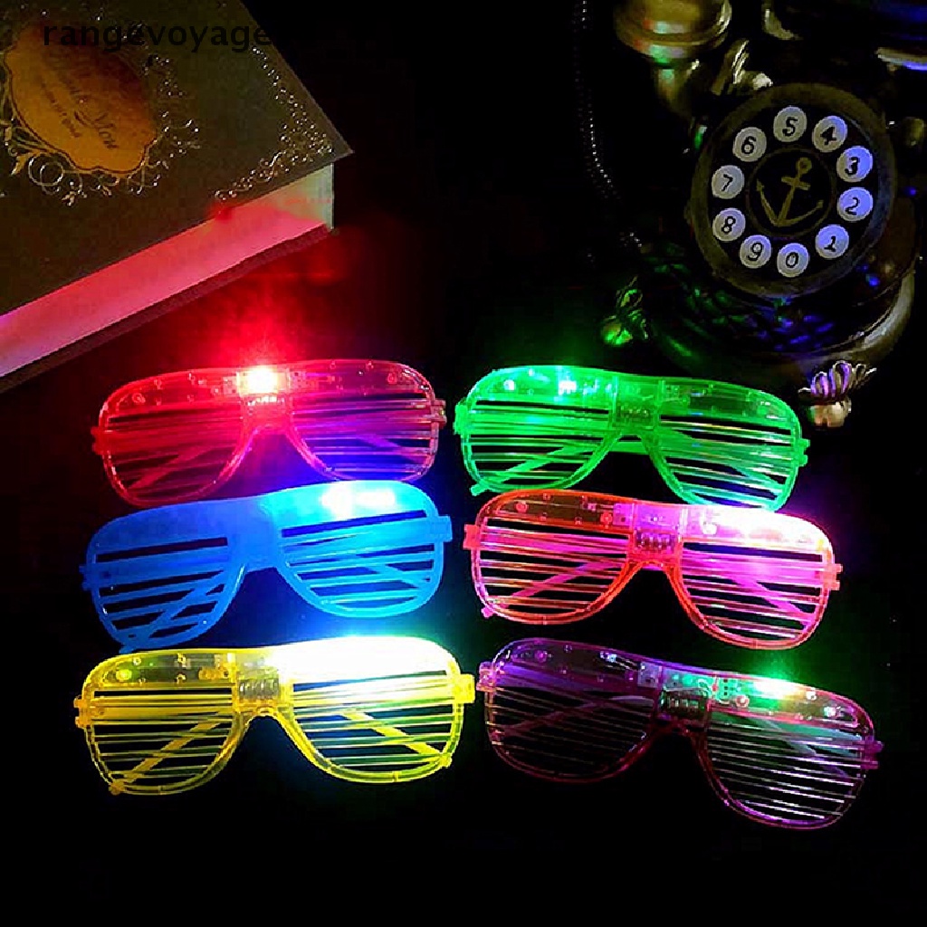 Jual Tbi Party Glasses Kacamata Party Bisa Nyala Lmfao Kacamata Neon ...