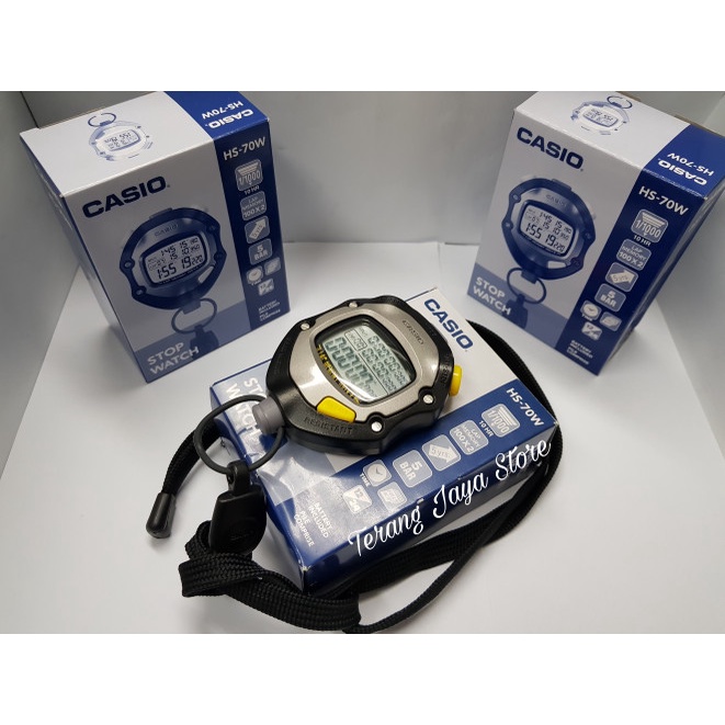 Jual mit Stopwatch Casio HS70 (Alat pengukur waktu) | Shopee Indonesia