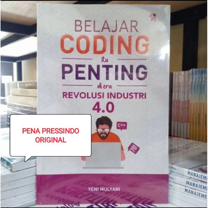 Jual BUKU BELAJAR CODING ITU PENTING DI ERA REVOLUSI INDUSTRI 4.0 ...