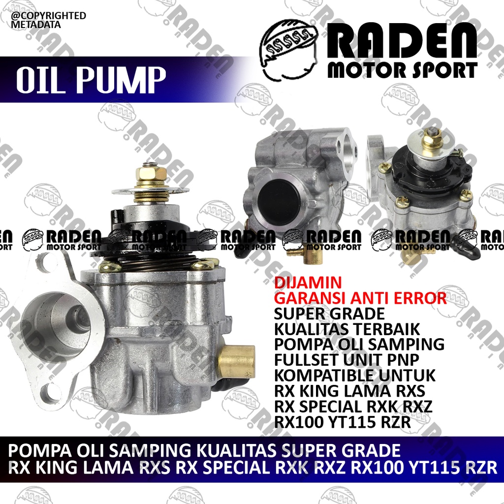 Jual (COD) POMPA OLI SAMPING YAMAHA RX KING LAMA RX SPESIAL SPECIAL RXS ...