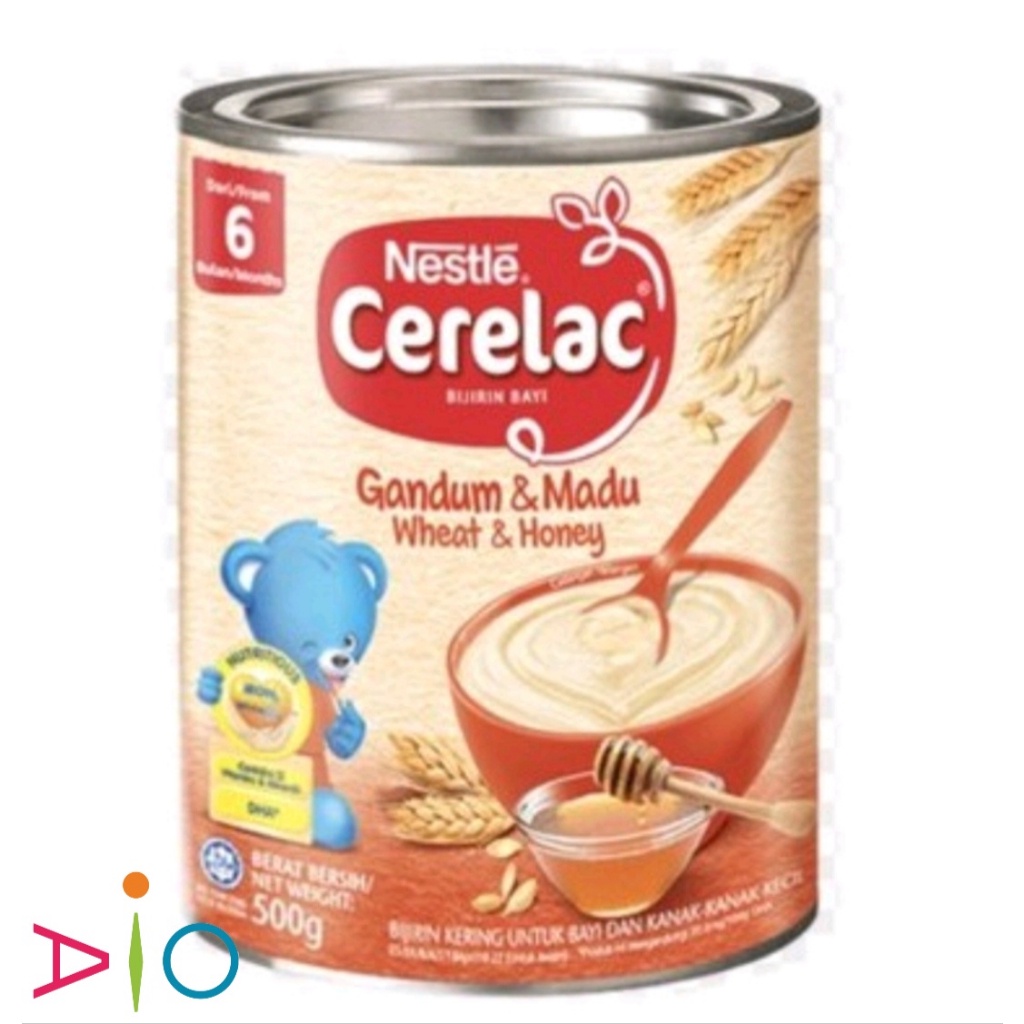 Jual Nestle Cerelac Malaysia Sereal Gandum Dan Madu 500G | Shopee Indonesia