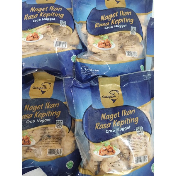 Jual nuget kepiting 250g (gizi plus) | Shopee Indonesia