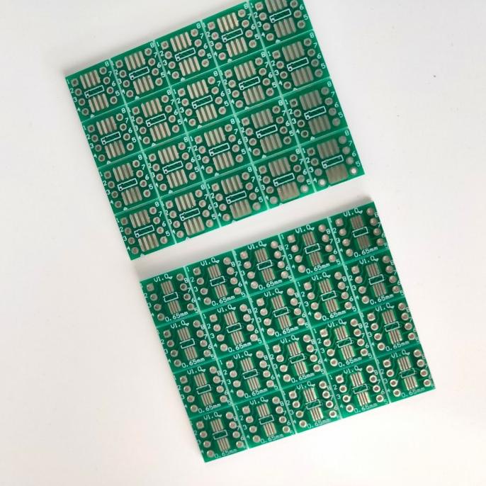 Jual DELLAS converter IC DIP to soic pcb double layer IC opamp PCB SMD ...