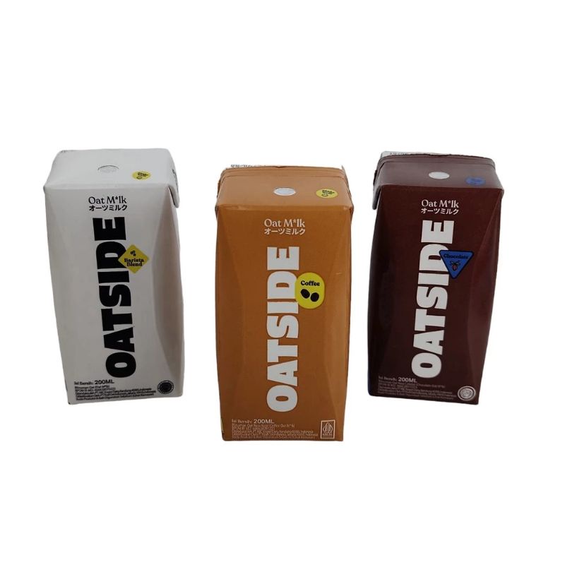 Jual OATSIDE ready to drink + SEDOTAN susu oat chocolate /Barista ...