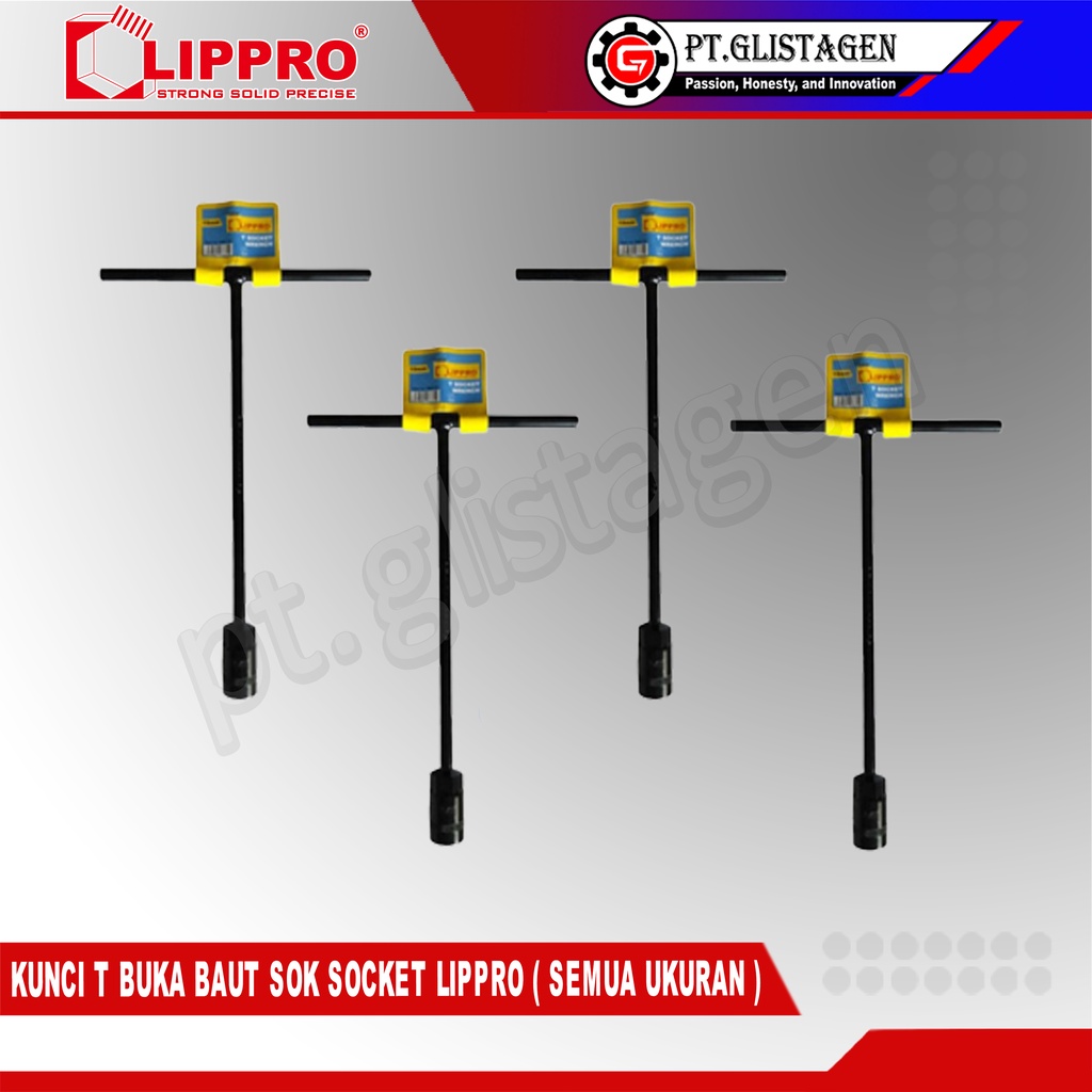Jual LIPPRO Kunci T Kunci Sok Sock Shock T ( Semua Ukuran ) ORIGINAL | Shopee Indonesia