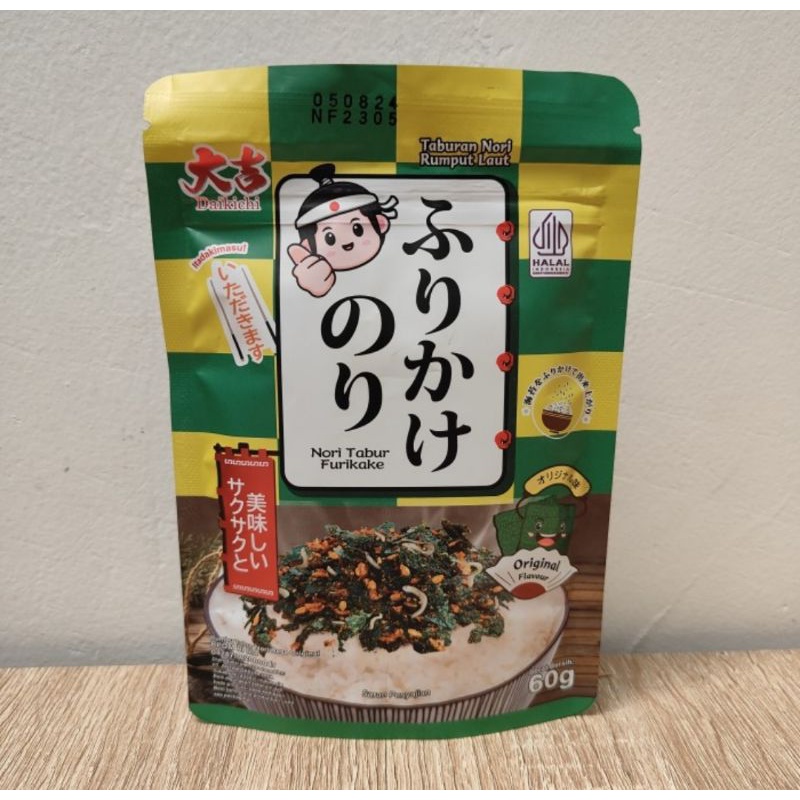 Jual Daikichi Nori Tabur Furikake Original 60gr - Taburan Rumput Laut ...