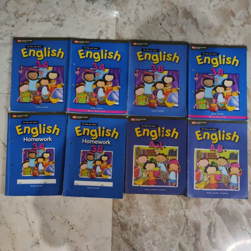 Jual Buku My Pals are Here English 3A, 3B, 4A, 4B, III, IV, Textbook ...