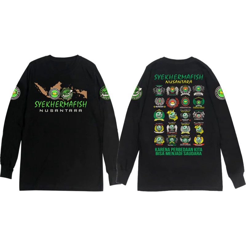 Jual kaos syekhermafish panjang,kaos syekhermania,kaos mafia sholawat ...