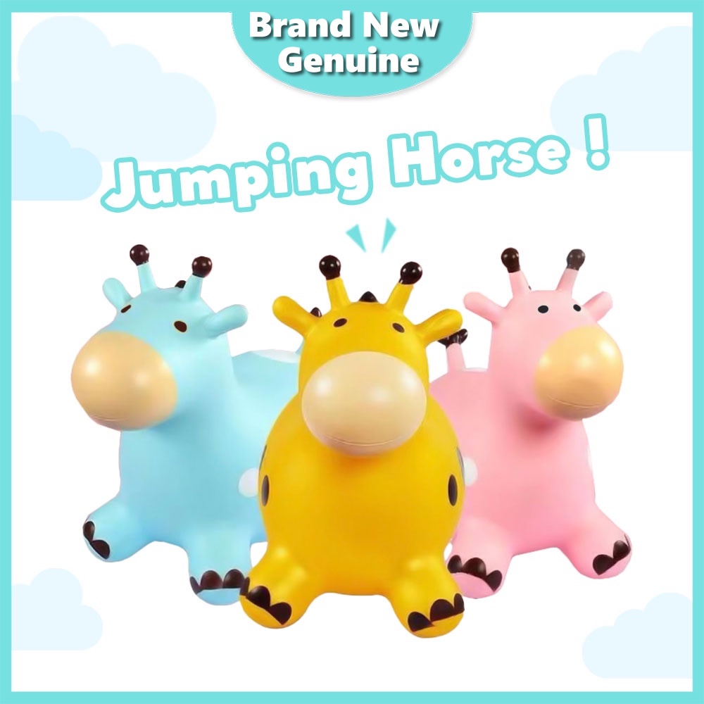 Jual 3 Color Free Pump Jumping Deer Bouncy Deer Animal The Best ...