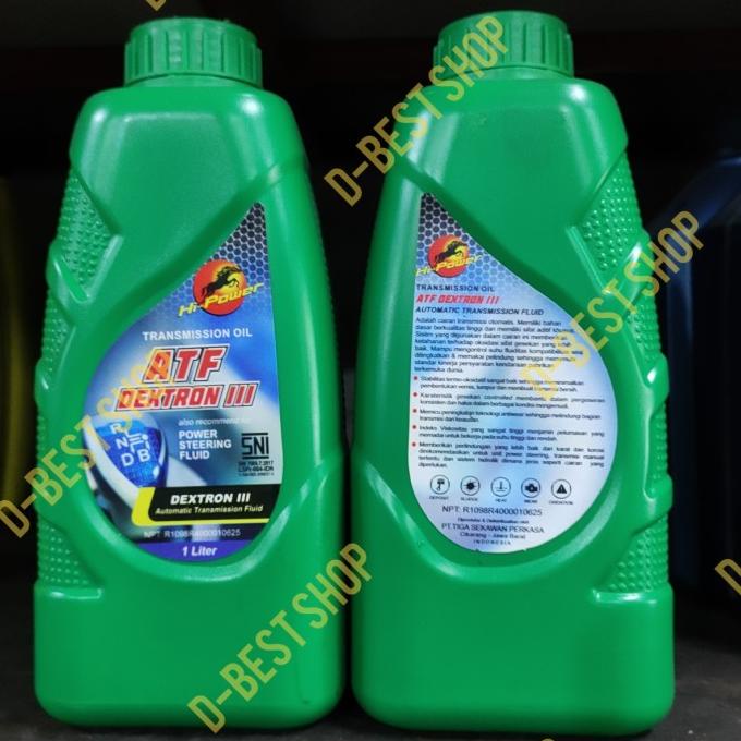 Jual Bisa COD Oli TRANSMISI MATIC THI POWER ATF DEXTRON 3 / D III - 1 ...