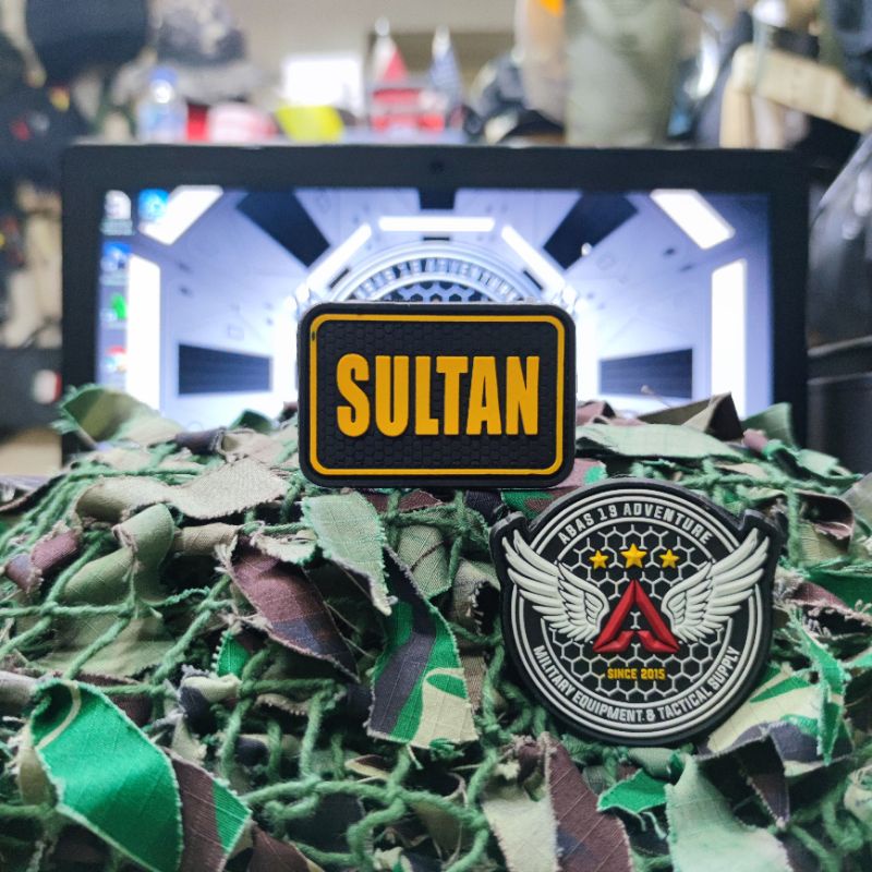 Jual Patch Rubber Logo Karet SULTAN | Shopee Indonesia