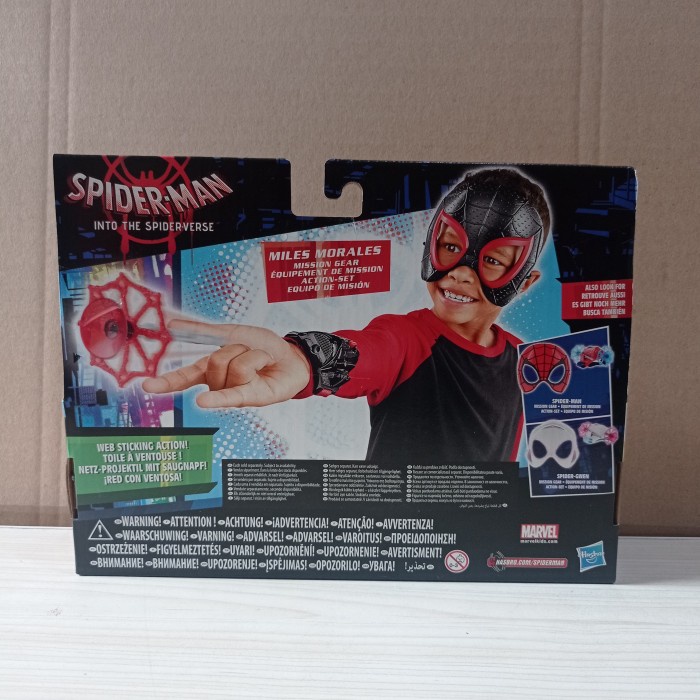 Jual Hasbro Topeng Spider - Man Into The Spider - Verse Miles Morales ...
