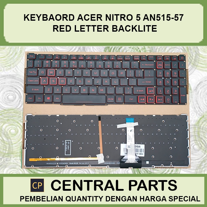 Jual Keyboard Laptop Acer Nitro 5 AN515-57 Backlite | Shopee Indonesia