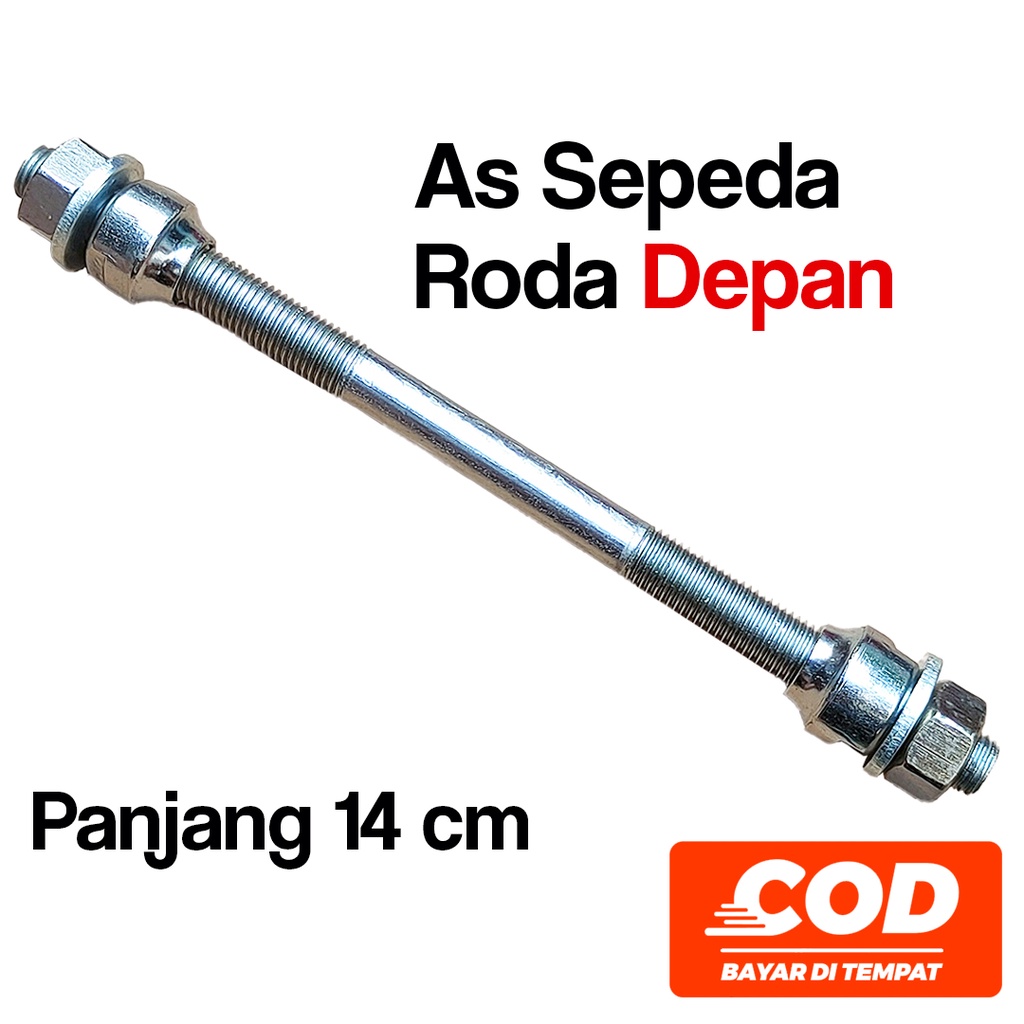 Jual As Roda Depan Sepeda Anak Dewasa BMX Mini Jengki Onta Besi Krom ...