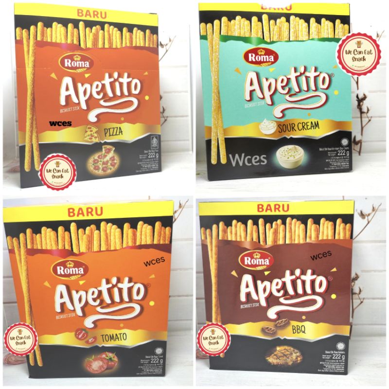 Jual Biskuit Roma Apetito All Varian Box | Shopee Indonesia