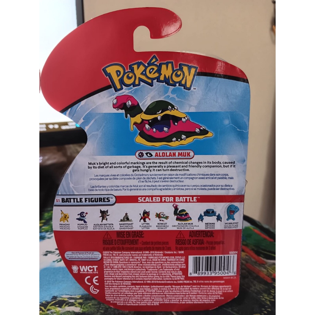 Jual Pokemon Battle Figure Alolan Muk - Wied Cool Toys Wct | Shopee ...
