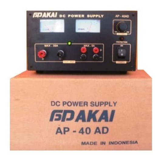 Jual GP Akai AP-40AD DC Power Supply 40A Baru AP40A GPAKAI PS PAKAI ...