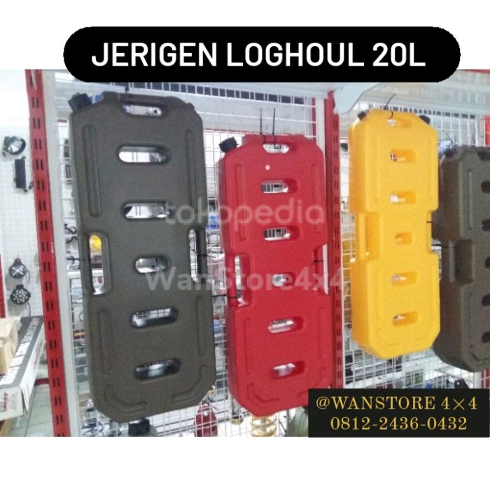 Jual [New] Longhoul Jerigen 20L Jerigen Bensin Solar Bbm Mobil Offroad ...