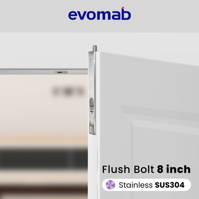 Jual Promo Evomab Grendel Tanam Pintu Flush Bolt Gt 8" 12" 24" Satuan ...