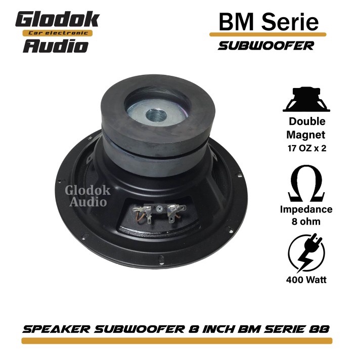 Jual Speaker Subwoofer 8 Inch Bm Serie 88 Double Magnet | Shopee Indonesia