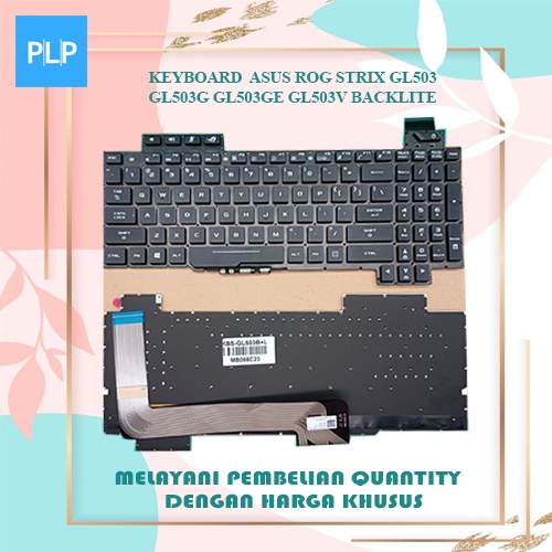 Jual Keyboard Laptop Asus ROG Strix GL503 GL503g GL503ge GL503v GL503vd ...