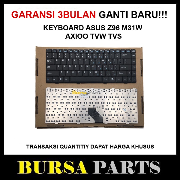 Jual Keyboard Laptop Asus Z96 M31W Axioo TVW TVS Core Duo | Shopee ...