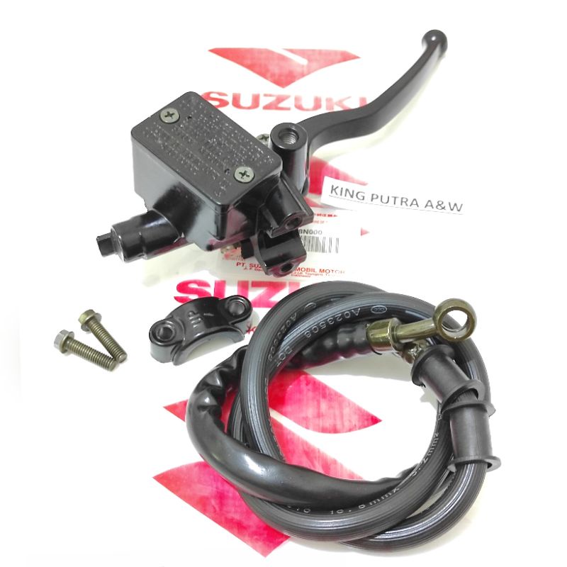 Jual Master Rem Atas Assy + Selang Rem depan Suzuki Smash Titan ...