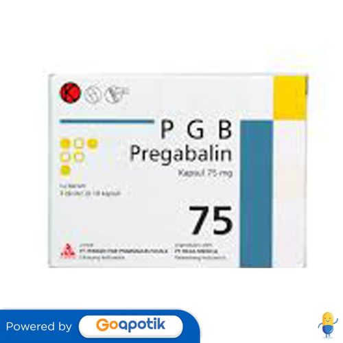Jual PGB 75 MG BOX 30 KAPSUL | Shopee Indonesia