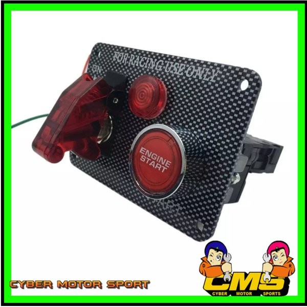 Jual Cod Ori Engine Start Racing Universal . Tombol Dan Switch Kontak ...