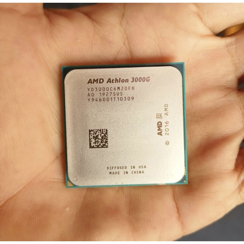 Jual AMD ATHLON 3000G 3.5ghz RADEON VEGA 3 GRAPHIC, SOCKET AM4 | Shopee ...