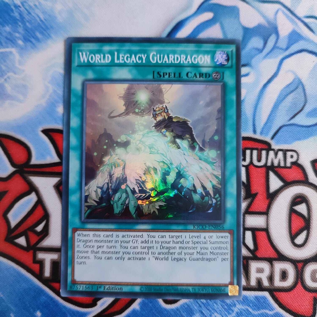 Jual yugioh world legacy guardragon KICO super rare 1st original | Shopee Indonesia