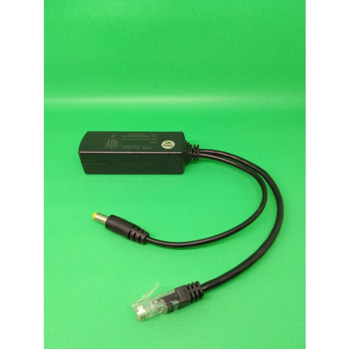 Jual PoE Splitter 48V Power Over Ethernet Adaptor 48V Stepdown 12V ...