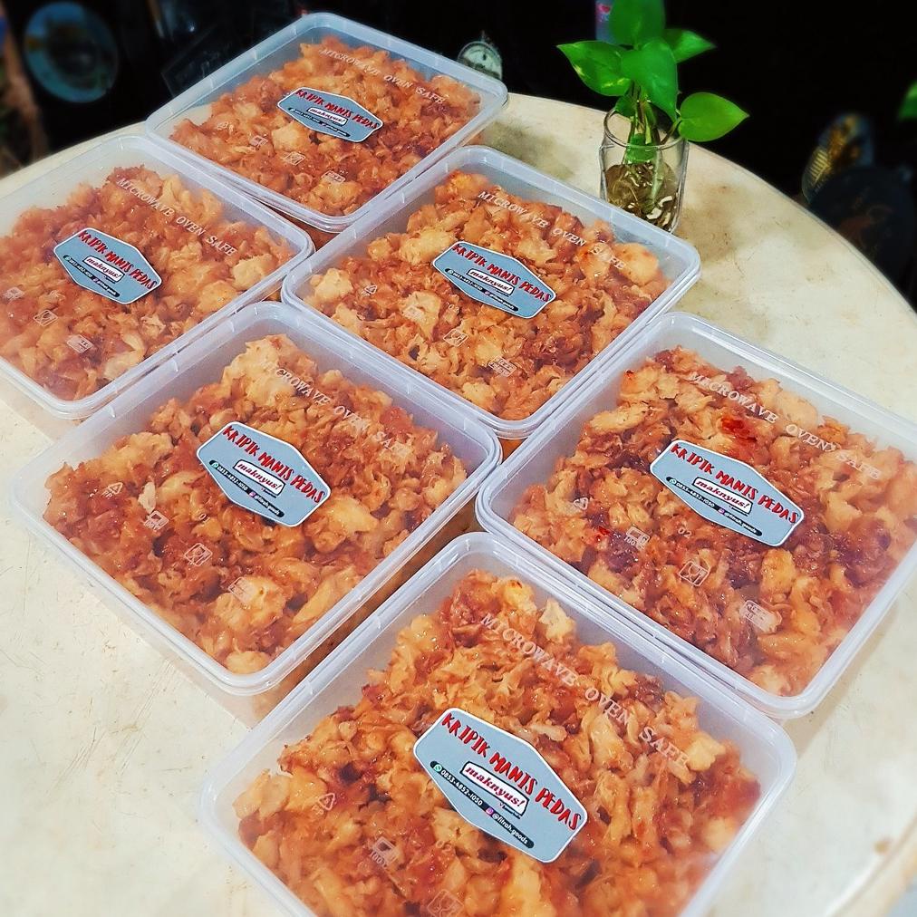 Jual Ready Kripik Manis Pedas Maknyus (Box) | Shopee Indonesia