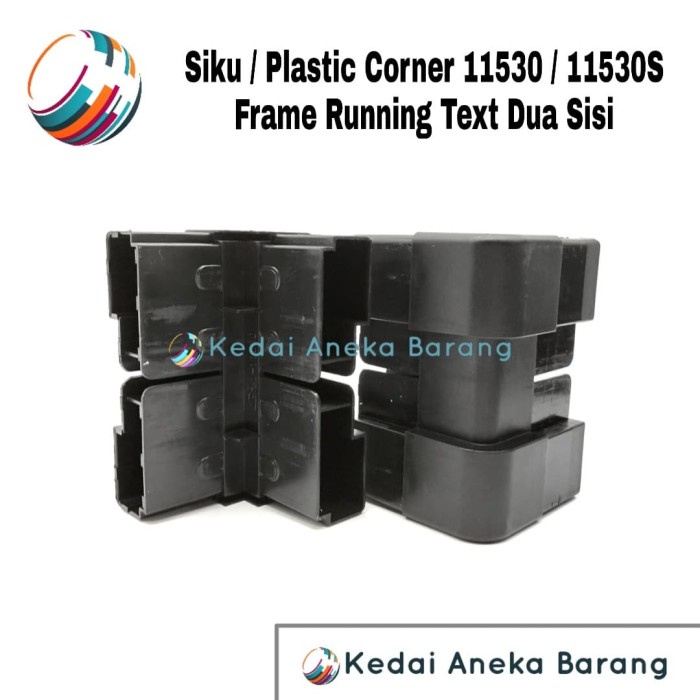 Jual Siku Plastik Plastic Corner Frame Running Text 11530 11530S 2 Dua ...