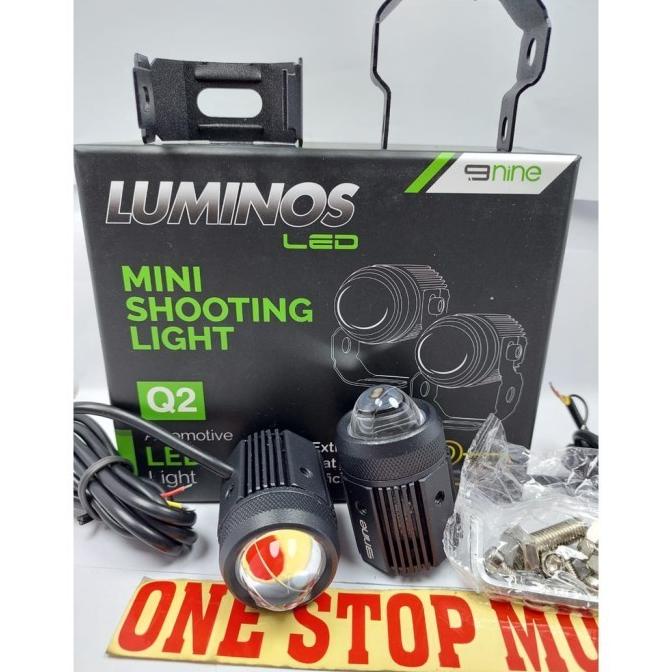 Jual Lampu Tembak LED Luminos Q2 Mini Shooting Light Laser 2 Warna ...