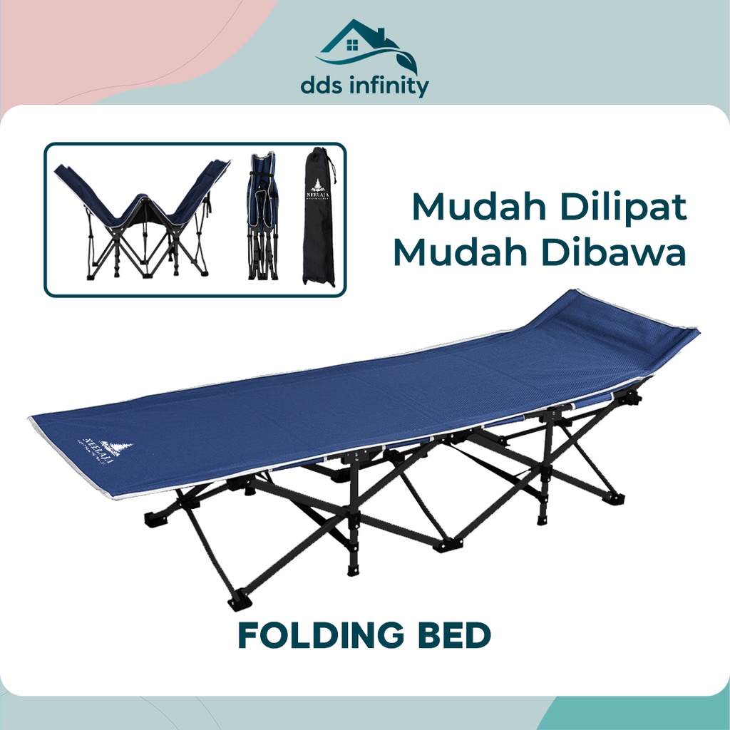Jual Ranjang Lipat Folding Bed Velbed Ranjang Lipat Besi | Shopee Indonesia