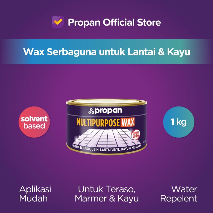 Jual Promo Pengkilap Lantai Propan Multipurpose Wax 1Kg | Shopee Indonesia