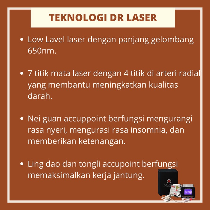 Jual DR. Laser Hi + 7 Miracle Alat Terapi Kesehatan Stroke Populer | Shopee Indonesia