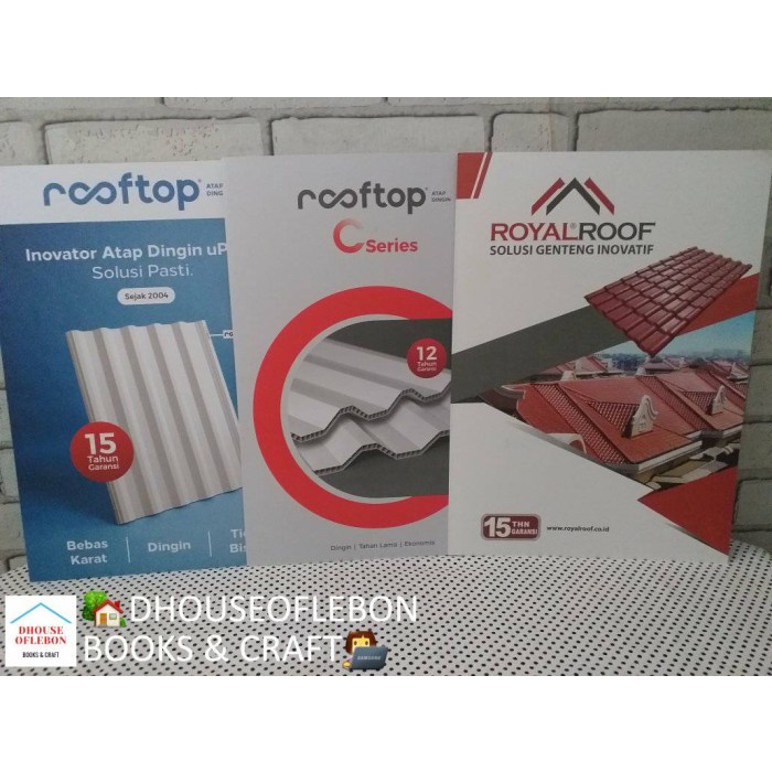 Jual Promo Katalog Atap Genteng Upvc By Rooftop Royalroof | Shopee ...