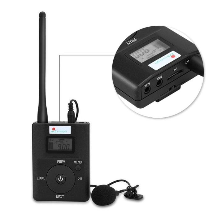 Jual Fm Transmitter Long Range For Tour Guide System Promick Tgs-Series ...