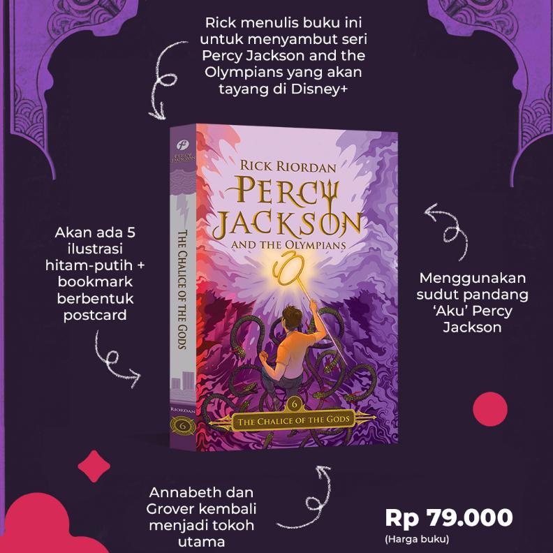 Jual Promo [mizan] Percy Jackson And The Olympians 6 The Chalice Of