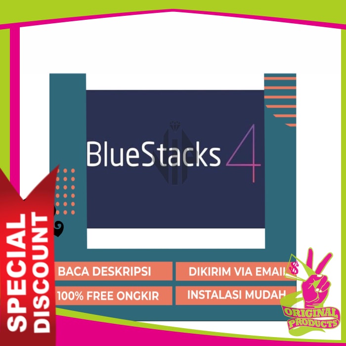 Jual PROMO APLIKASI BLUESTACKS 4 BLUE STACK PRO PLUS LIFETIME | Shopee Indonesia