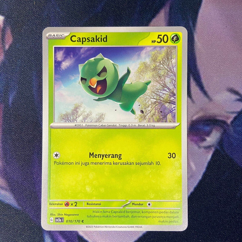 Jual pokemon (ID) capsakid - SV3s 010/170 - C | Shopee Indonesia