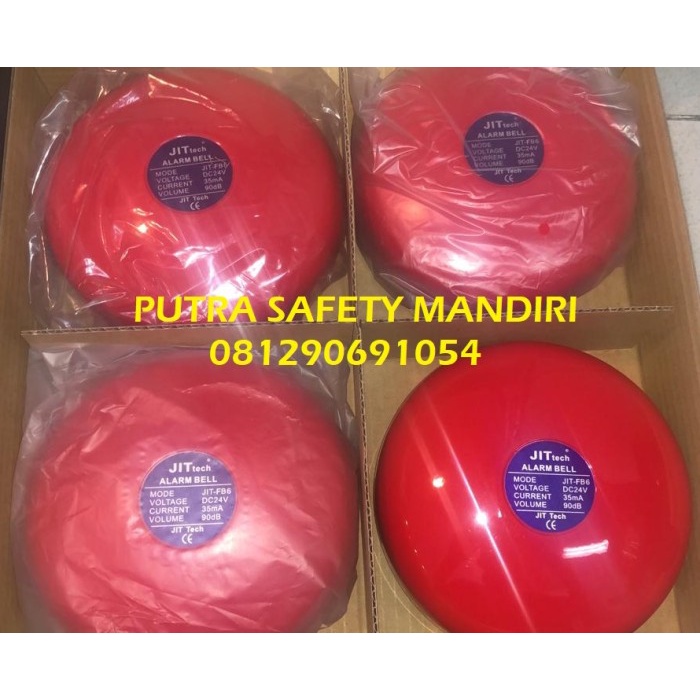 Jual Terlaris System Fire Alarm Bell 24V Dc 6" Siren Tanda Kebakaran ...